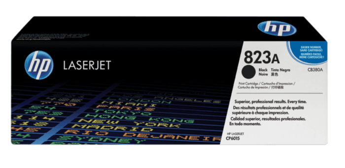 Cartucho de Tóner HP 823A Negro LaserJet Original - (CB380A) - Tienda ...