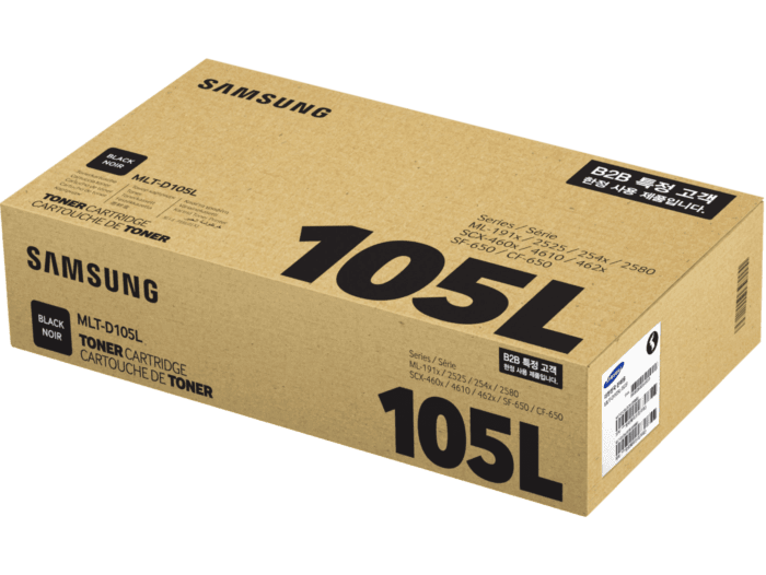 Cartucho de Tóner MLT-D105L Negro Samsung - (SU771A) - Tienda HP.com México