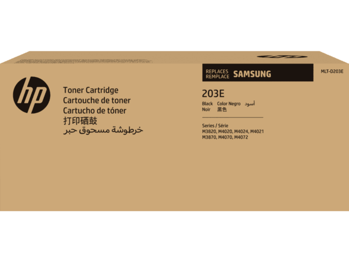 Cartucho de tóner MLT-D203E Negro Samsung - (SU891A) - Tienda HP.com México